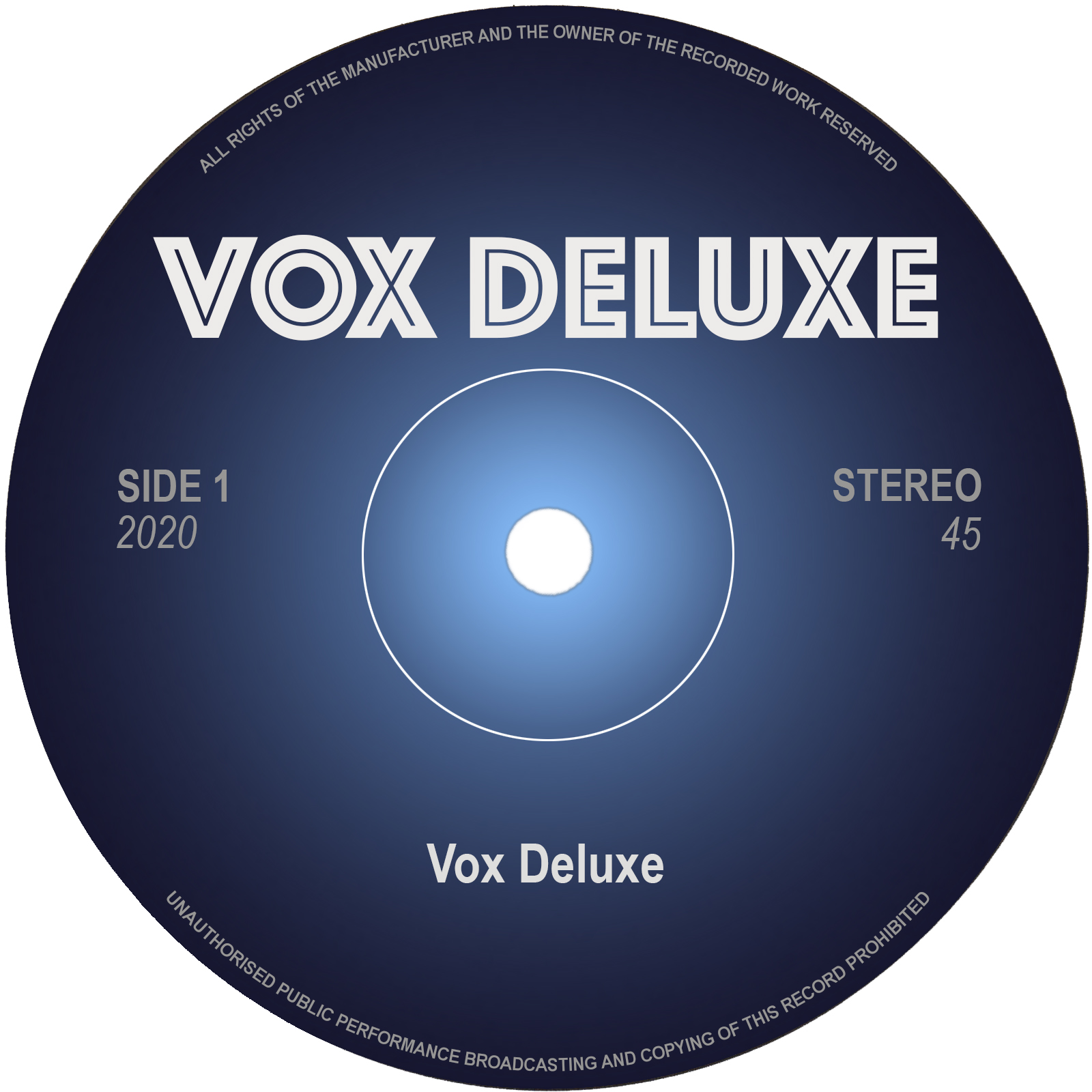 Vox Deluxe – Vox Deluxe